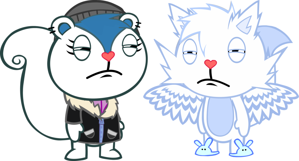 Download Hmmm Group Flaky Is - Happy Tree Friends Winter - ClipartKey