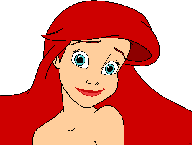 Download Little Mermaid Shell Clipart - Disney Mermaid Ariel - ClipartKey