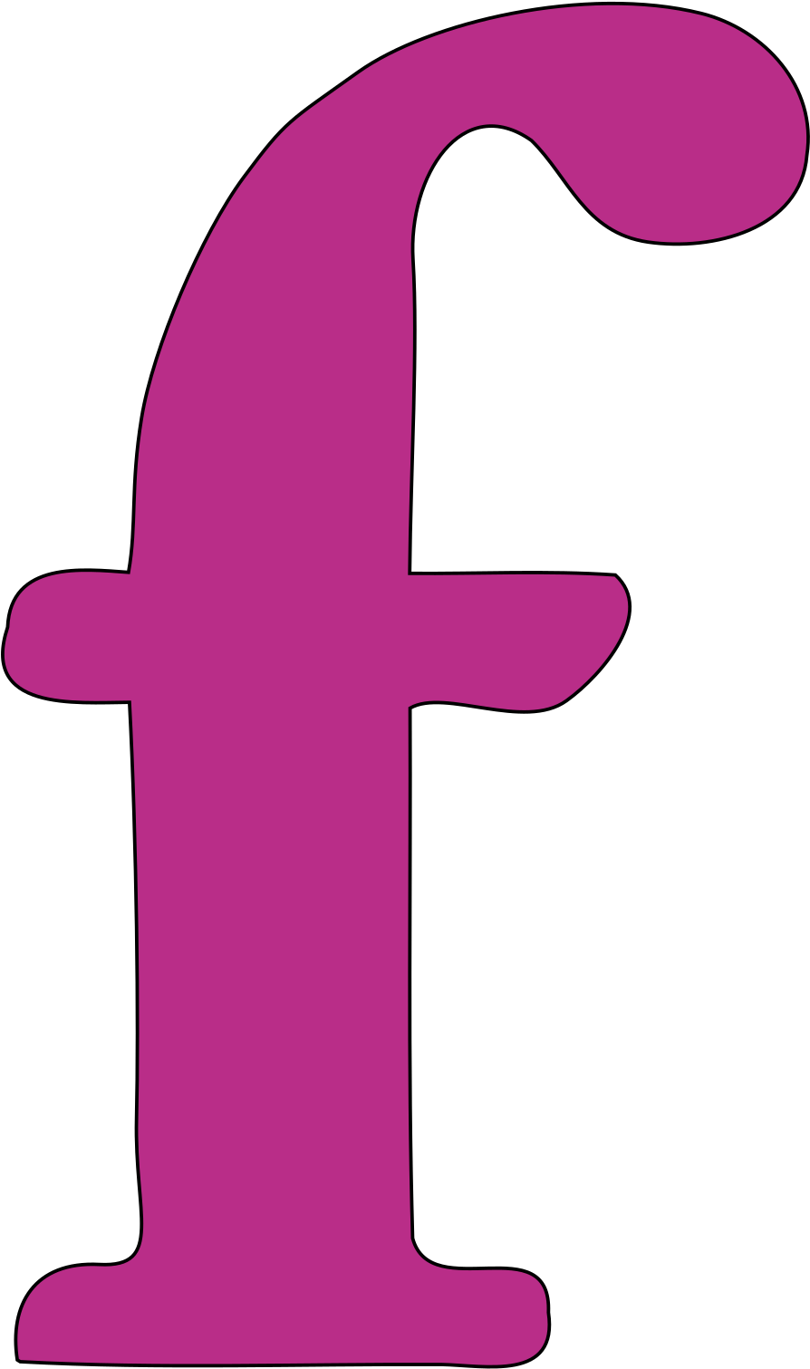 Download Clip Art Lower Case F - Small Letter F Clip Art - ClipartKey