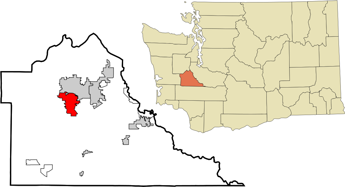 Download Washington State Map Thurston County - ClipartKey