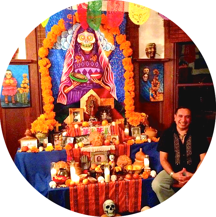 Download Transparent Dia De Los Muertos Altar Clipart - Making An Altar ...
