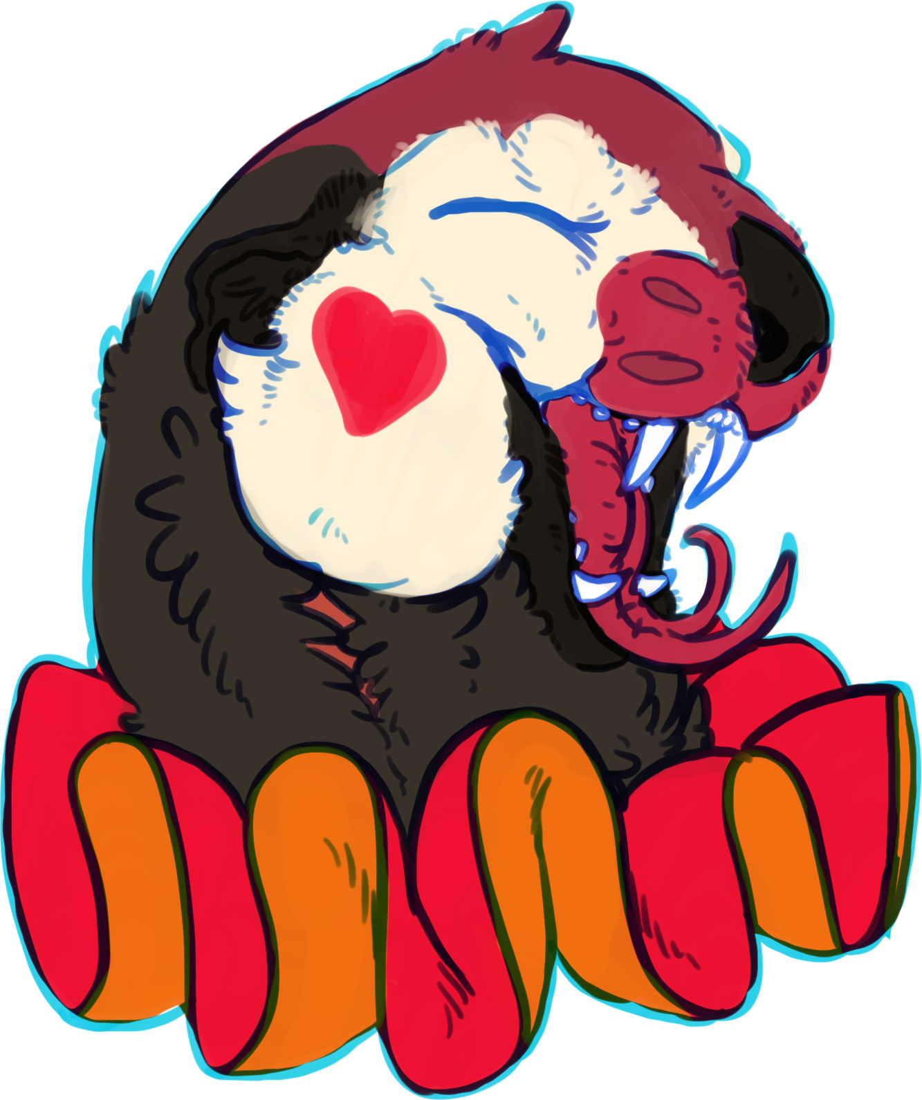 Download Fang-tastic - Illustration - ClipartKey