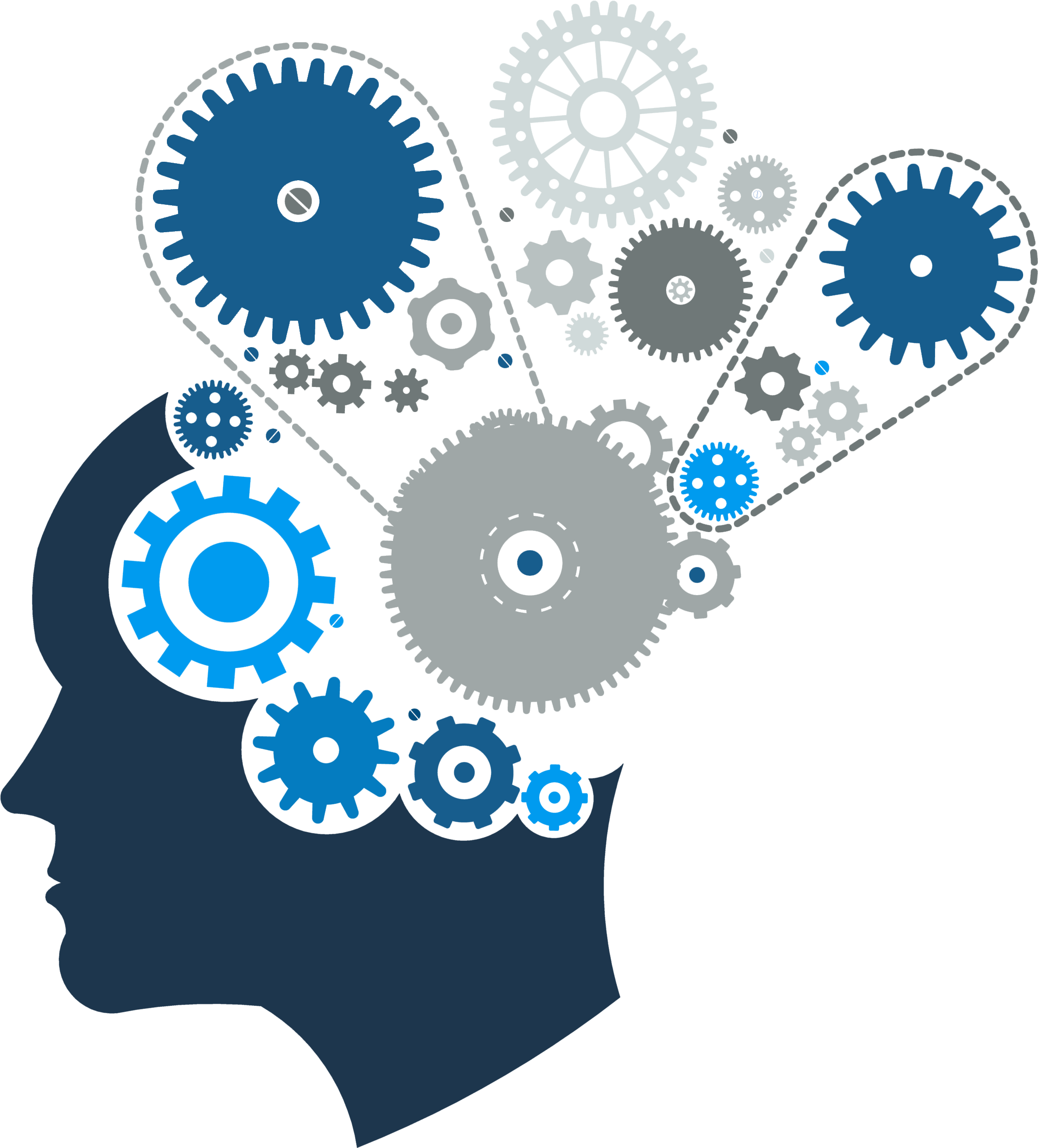 Download Clip Art Mind Gear - Brain Gear Png - ClipartKey