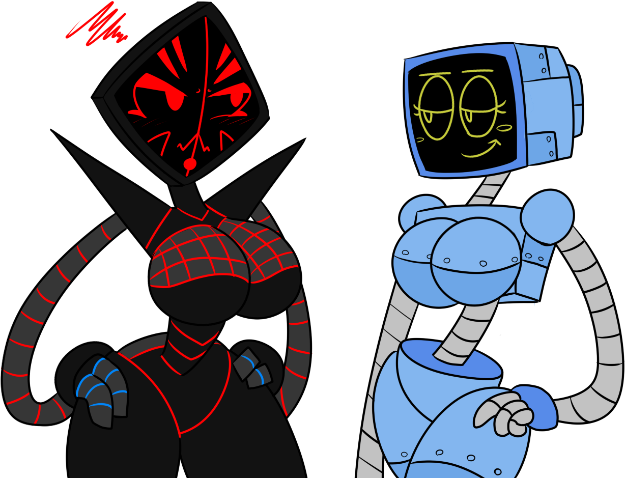 Download Robotic Jealousy - Sexy Naked Karen Robot - ClipartKey