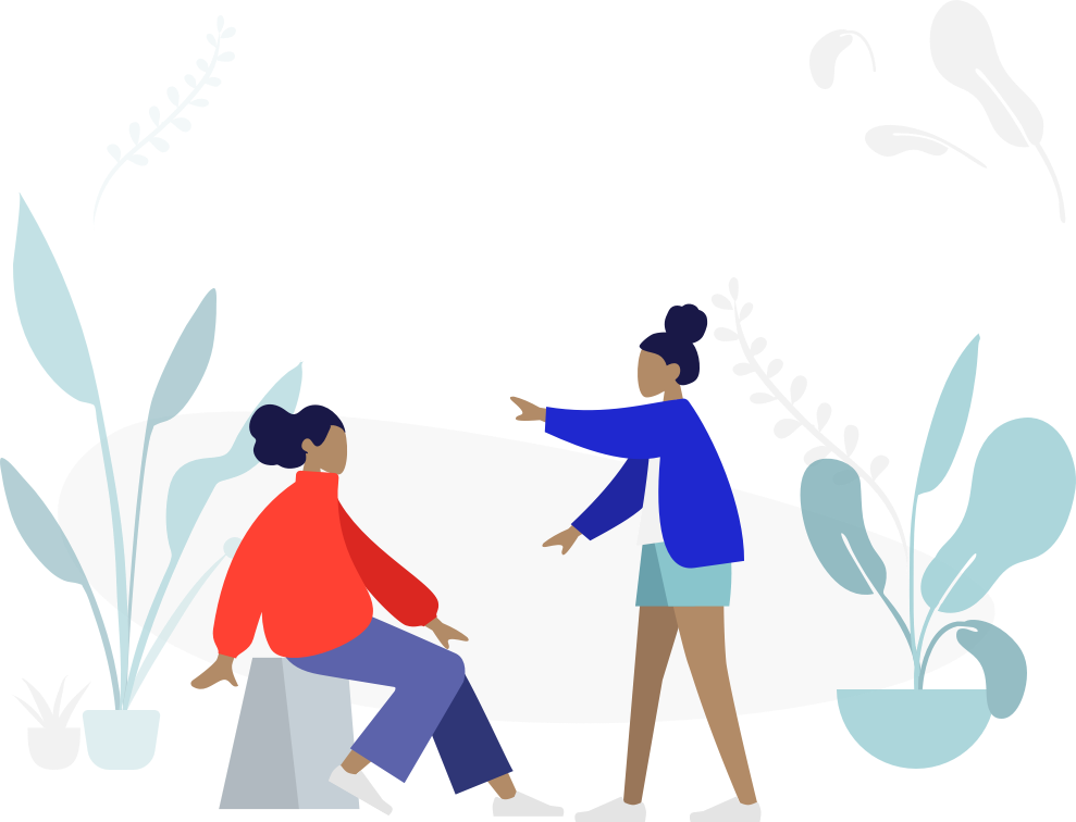 Download Two People Illustration Png - ClipartKey