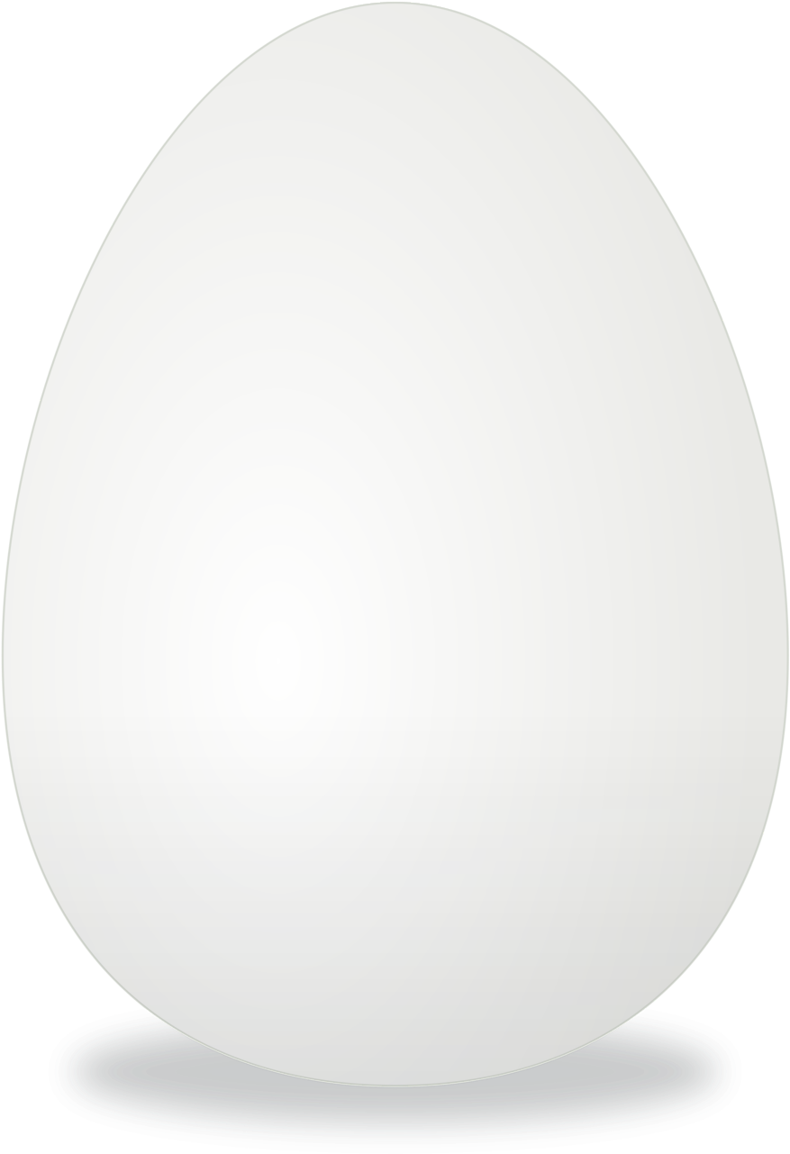 Download Eggs Clipart Clear Background - White Egg Png - ClipartKey
