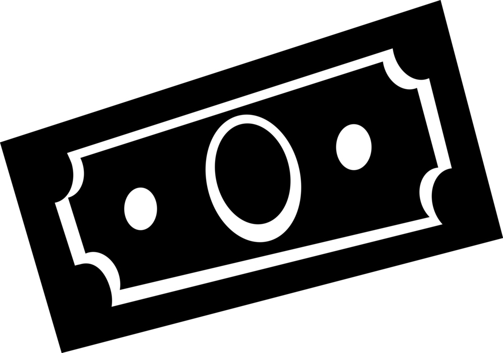 Download Transparent 10 Dollar Bill Png - Cash Vector Png - ClipartKey