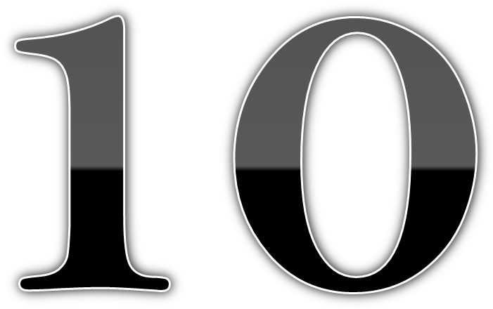 Download 10 Number Png Image File - Circle - ClipartKey