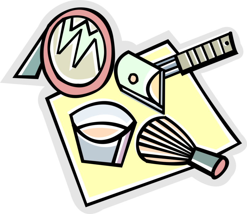 Download Vector Illustration Of Personal Grooming Shaving Equipment ...