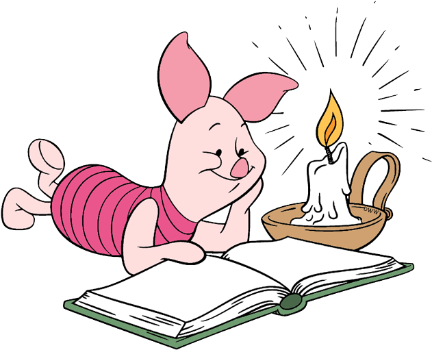 Download Reading Winnie The Pooh Clipart Animated Frames Illustrations ...