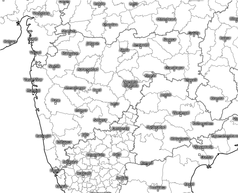 Download Transparent Maharashtra Map Clipart - Satellite Weather Today ...