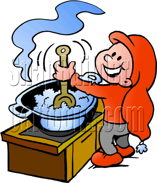 Download Christmas Elf Cooking Mascot Logo - Christmas Elf Cooking ...