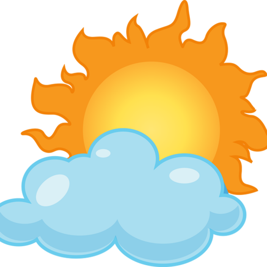 Download Partly Cloudy Clipart Partly Cloudy Clipart History - Sunny ...