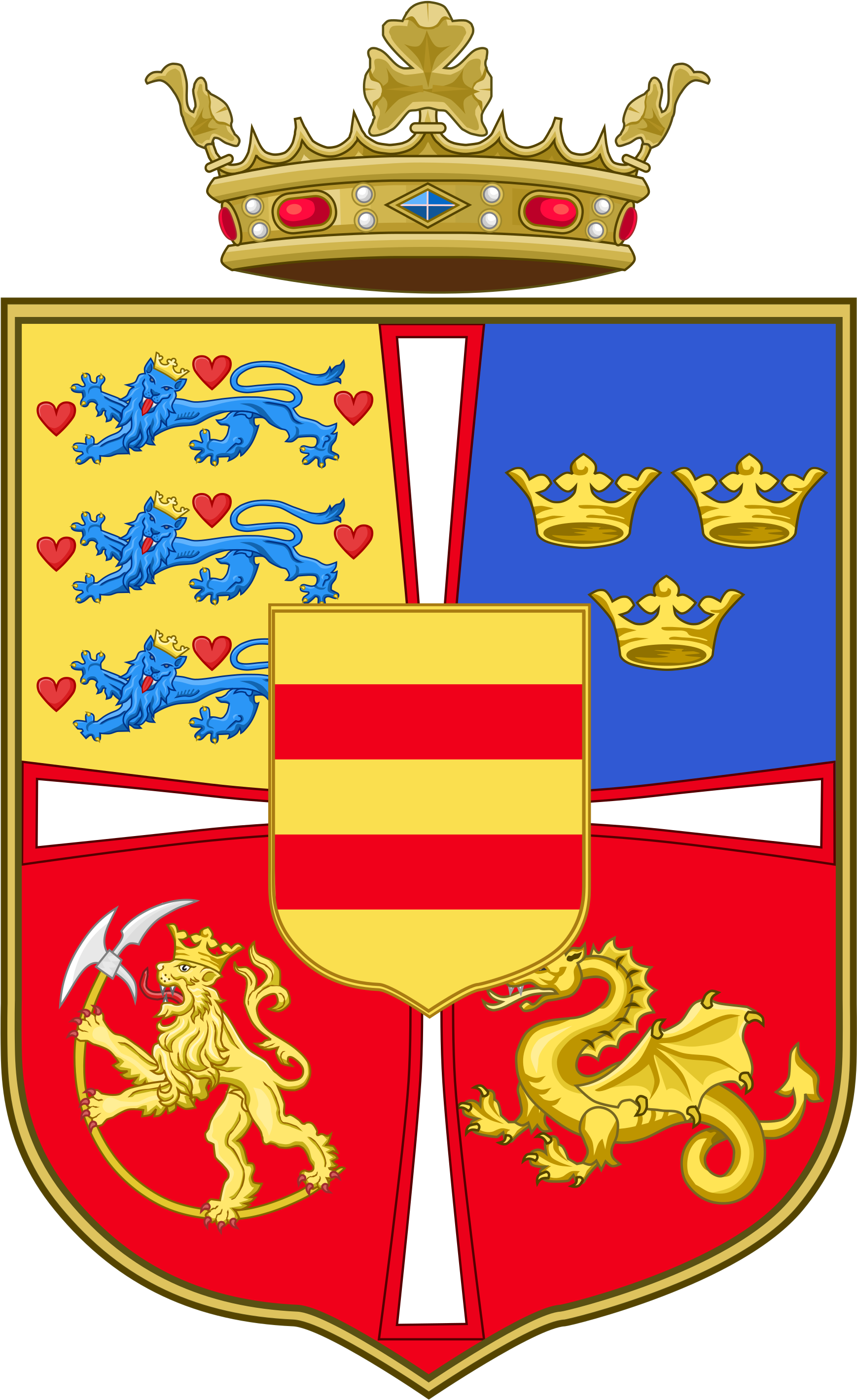 Download Clip Art Christian Coat Of Arms - Duke Crown - ClipartKey