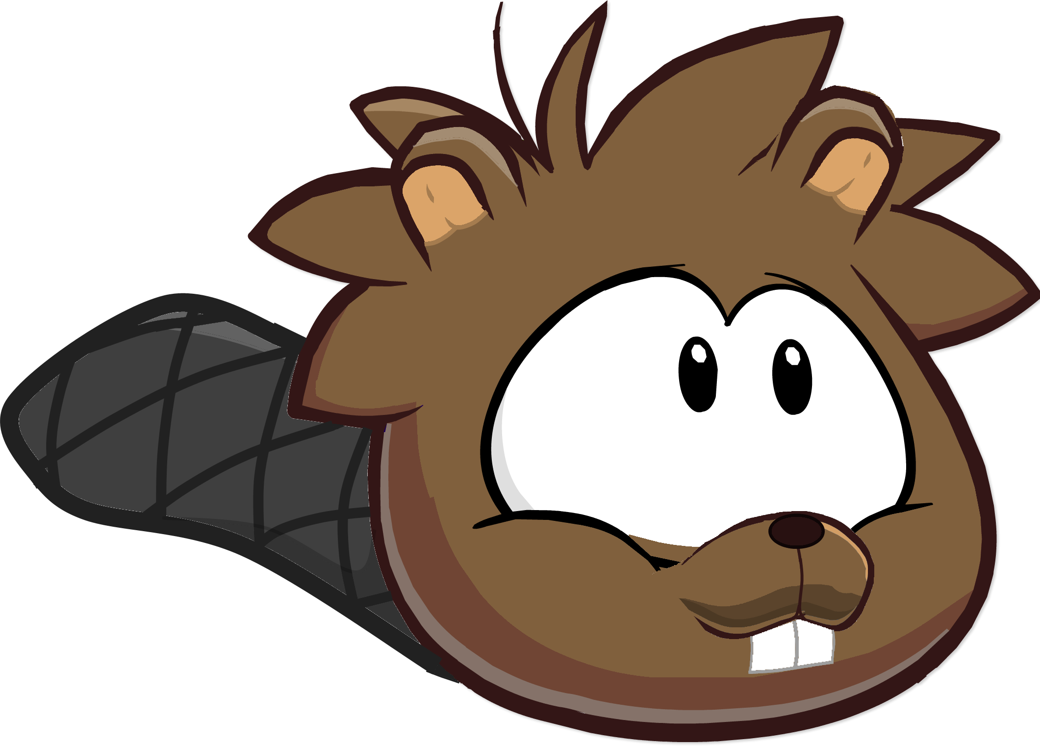 Download Cute Beaver Illustrations - Club Penguin Tiger Puffle - ClipartKey