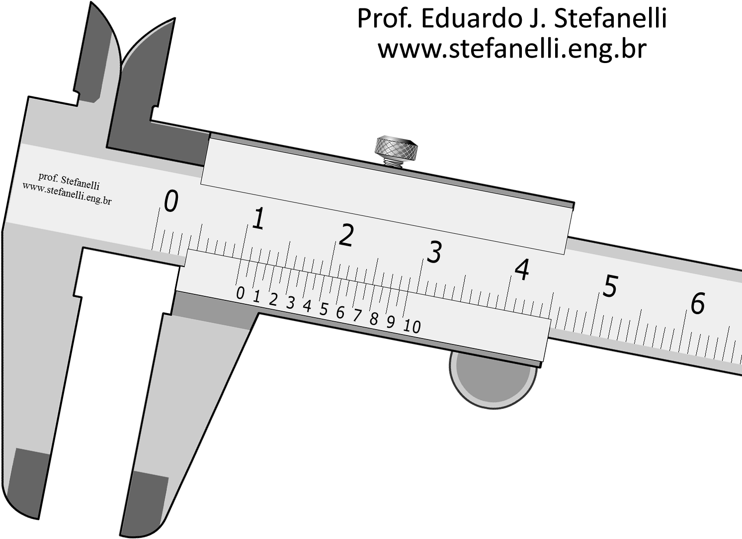 Download Virtual Vernier Caliper - Calipers - ClipartKey