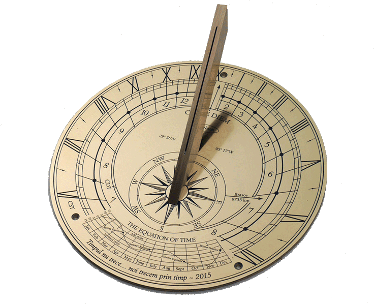 Download Transparent Sundial Png - Equation Of Time Sundials - ClipartKey