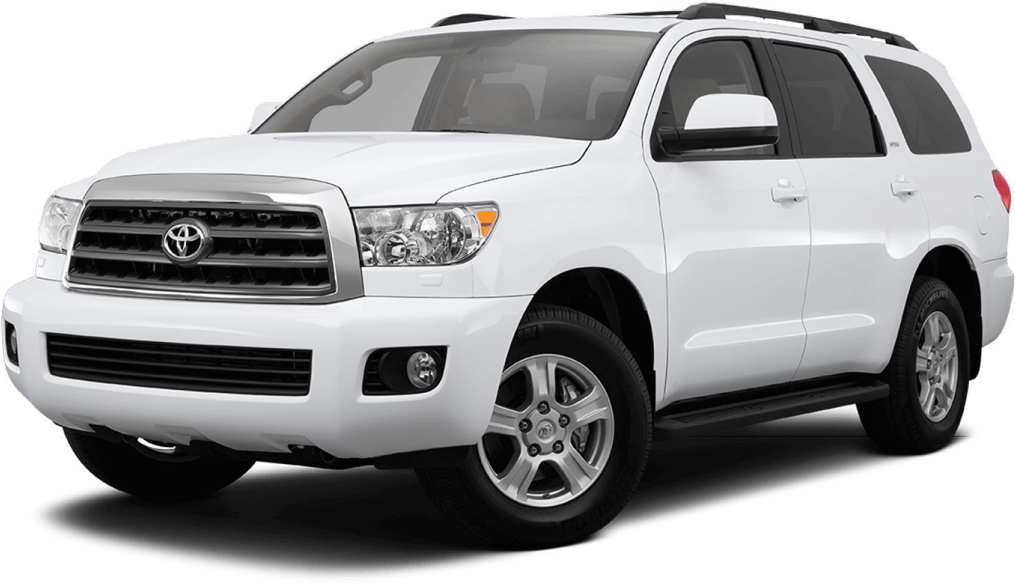 Download 2017 Toyota Sequoia - 2015 White Toyota Sequoia - ClipartKey