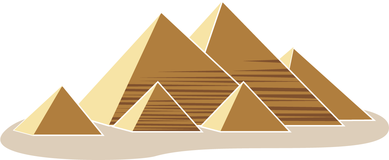 Download Egyptian Pyramids Icon - Egypt Pyramids Icon Png - ClipartKey