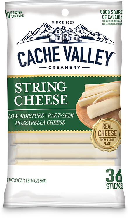 Download Mozzarella String Cheese - Cache Valley String Cheese - ClipartKey