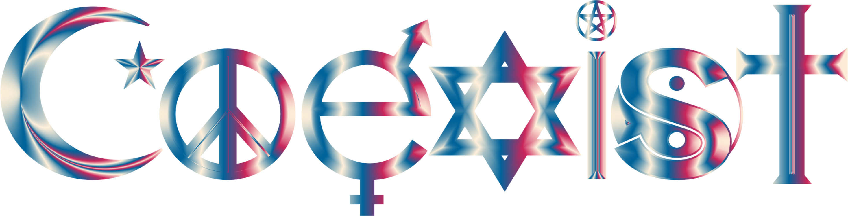 Download Text,brand,graphic Design - Coexist Transparent Orange ...