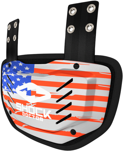 Download Showtime Usa Flag Back Plate" Class= - Shock Doctor Back Plate ...