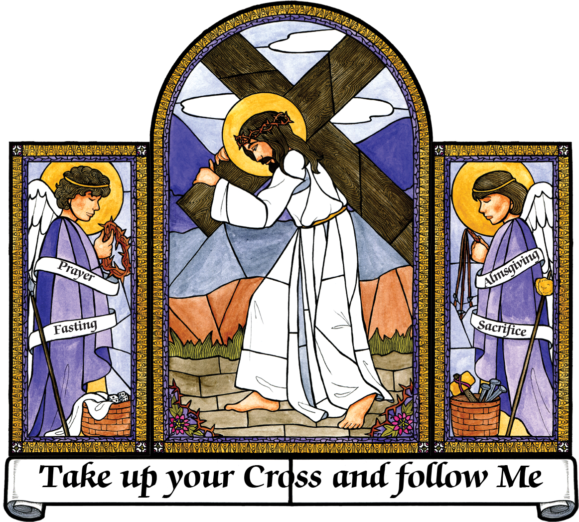 Download Lent Stained Glass - ClipartKey