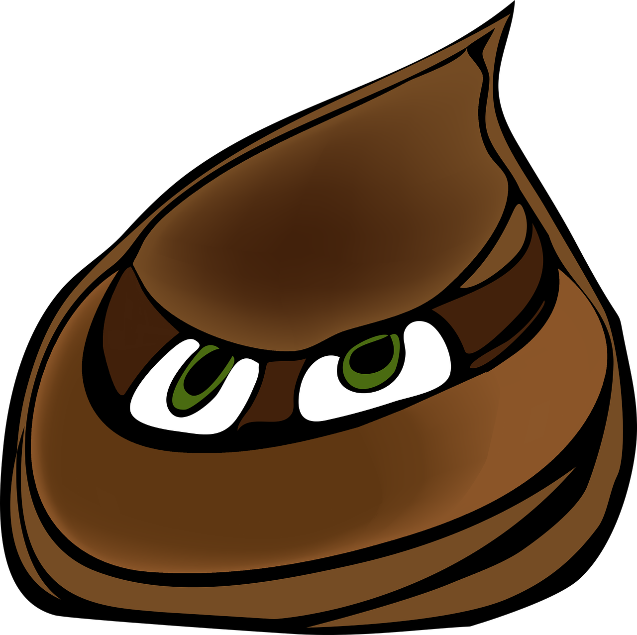 Download Graphic, Angry Poop, Poop, Angry, Emoticon, Smiley - ClipartKey