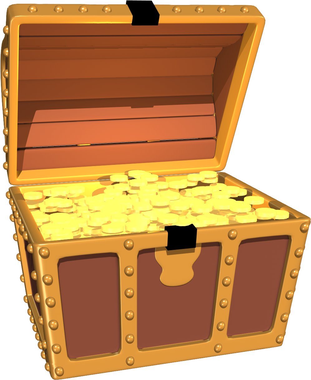 Download Treasure Clipart Animated - Treasure Chest Gif Png - ClipartKey