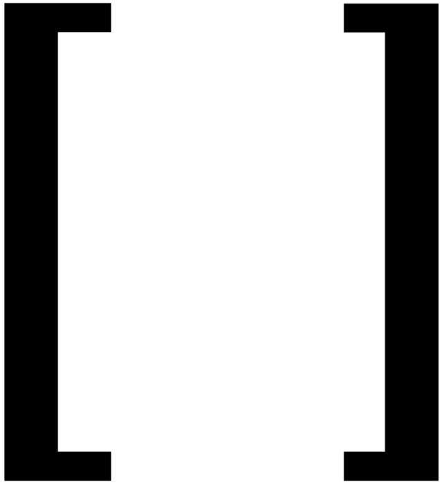 Download Brackets Background Png - Paper Product - ClipartKey