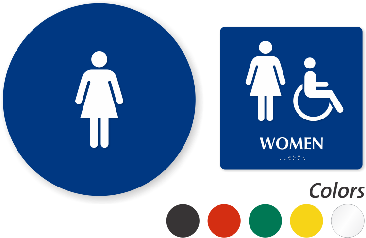 Download Restroom Clipart Signage - ClipartKey