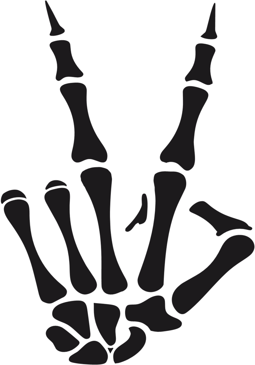 Download Skeleton Wave - ClipartKey