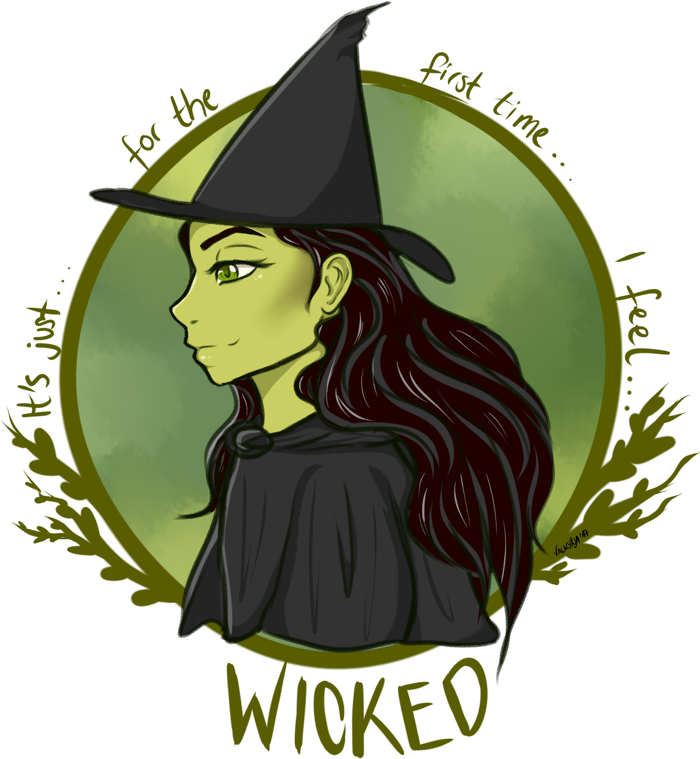 Download [p] Wicked - Illustration - ClipartKey