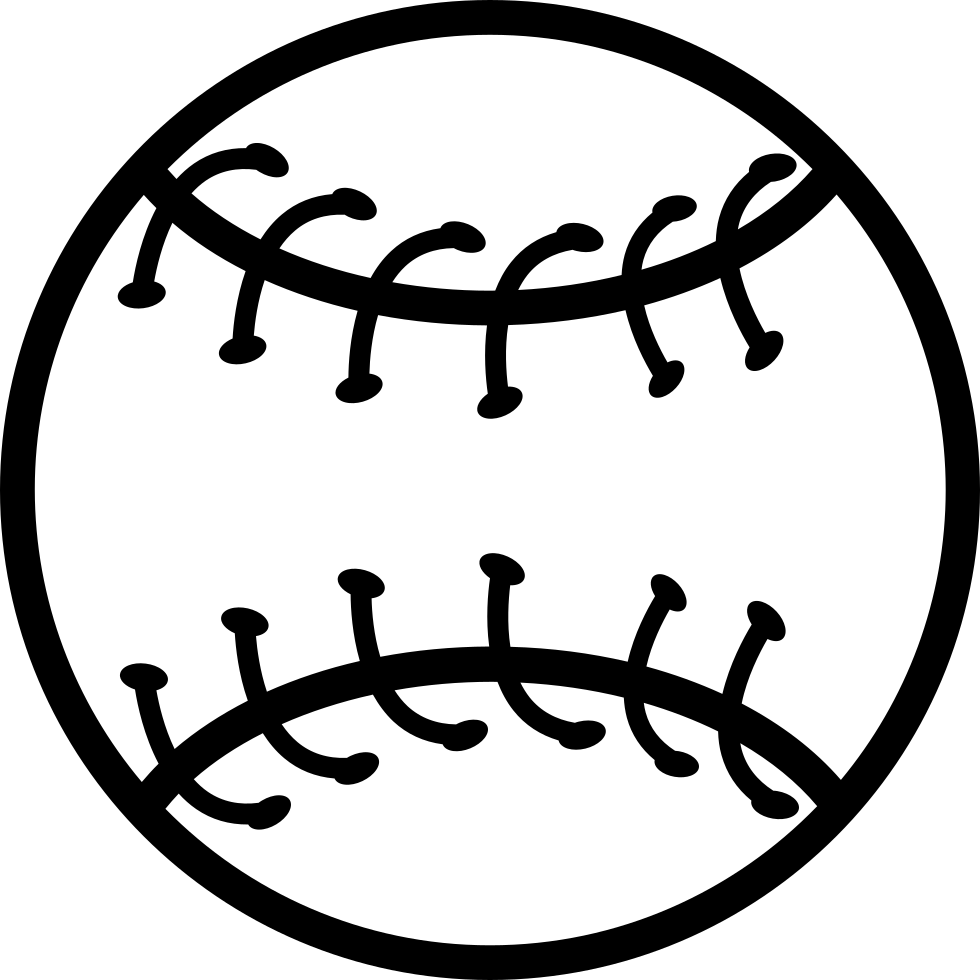 Download Baseball Outline Png - Free Internet Icon Png - ClipartKey
