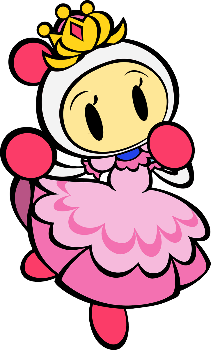 Download Pink Flower Clip Art - Princess Super Bomberman R - ClipartKey
