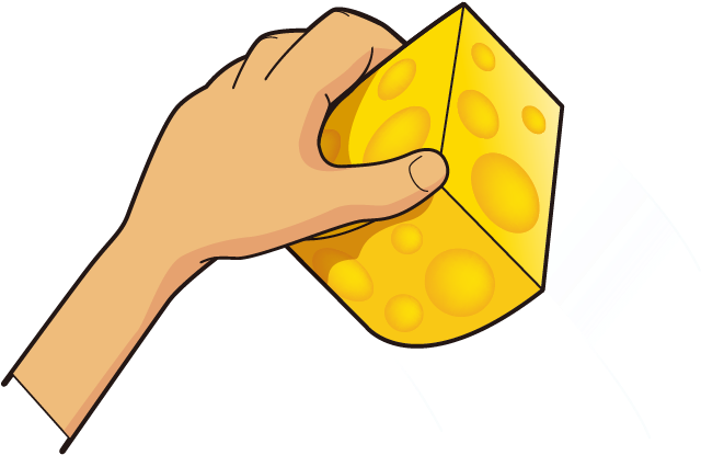 Download Where"s My Cheese Hand - ClipartKey
