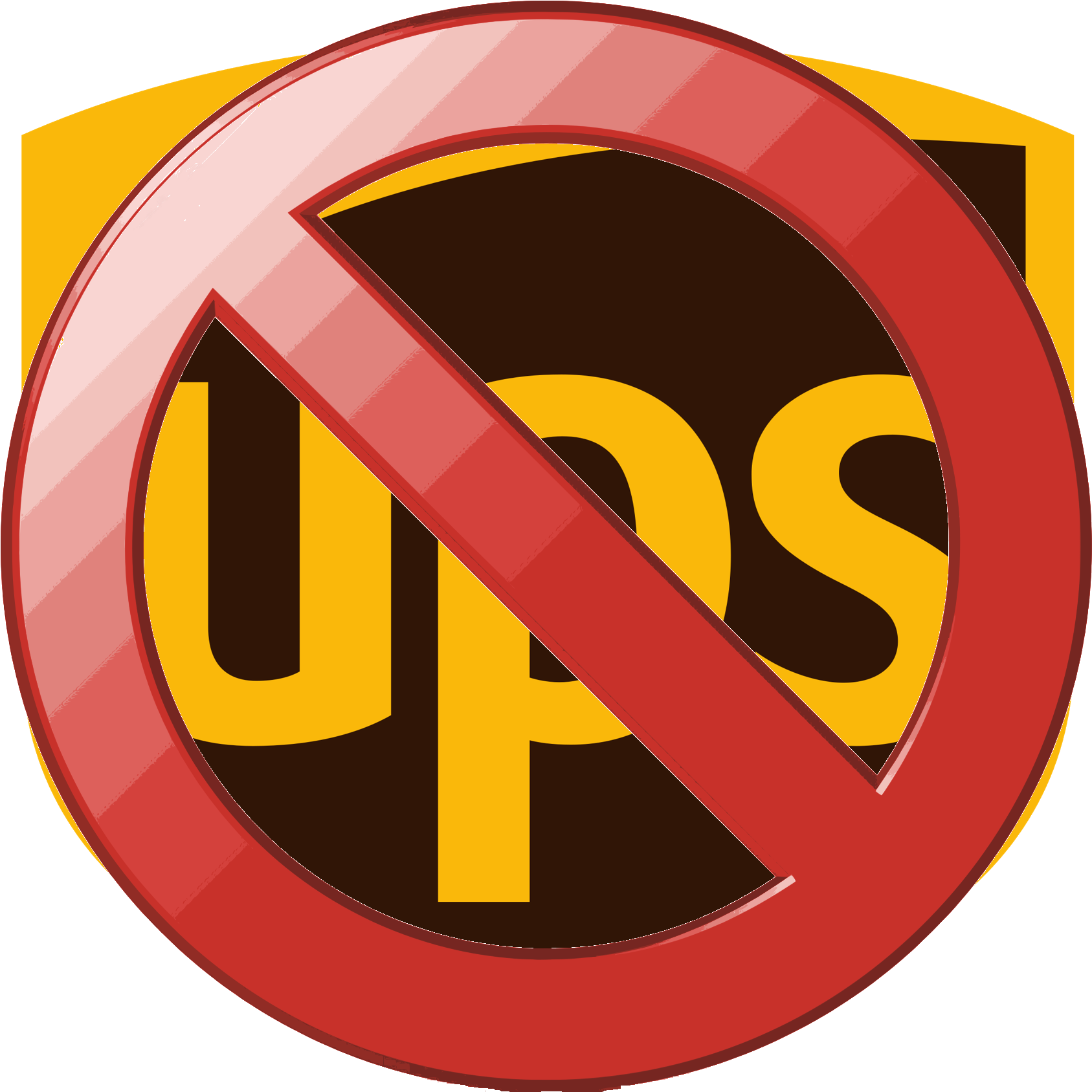 Download Boycott Ups - Circle - ClipartKey