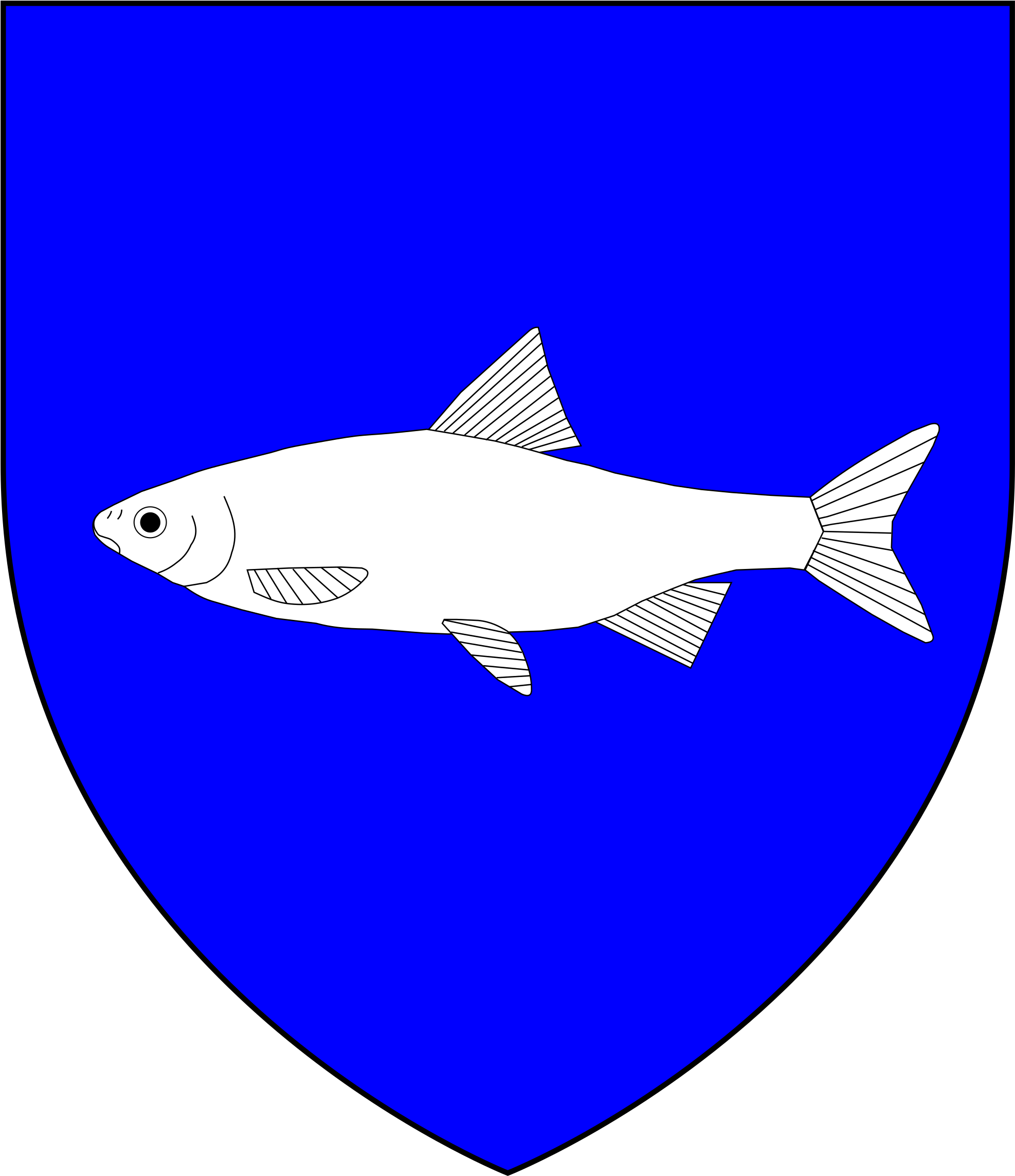 Download Heraldry Vector Shark - Fish Png Heraldry - ClipartKey
