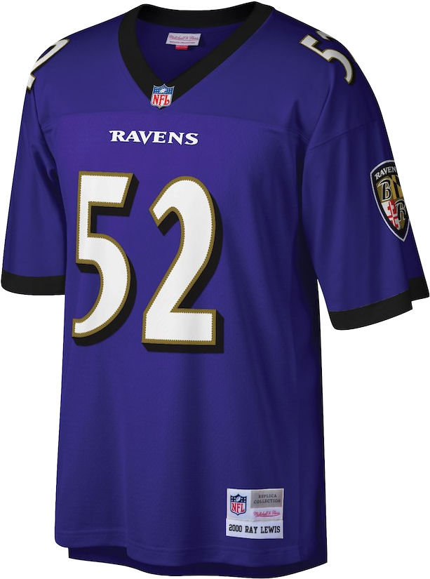 Download Transparent Ray Lewis Png - Ray Lewis Jersey - ClipartKey
