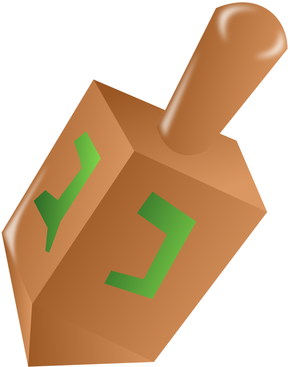 Download Hanukkah Ns - Dreidel Hanukkah Clip Art - ClipartKey