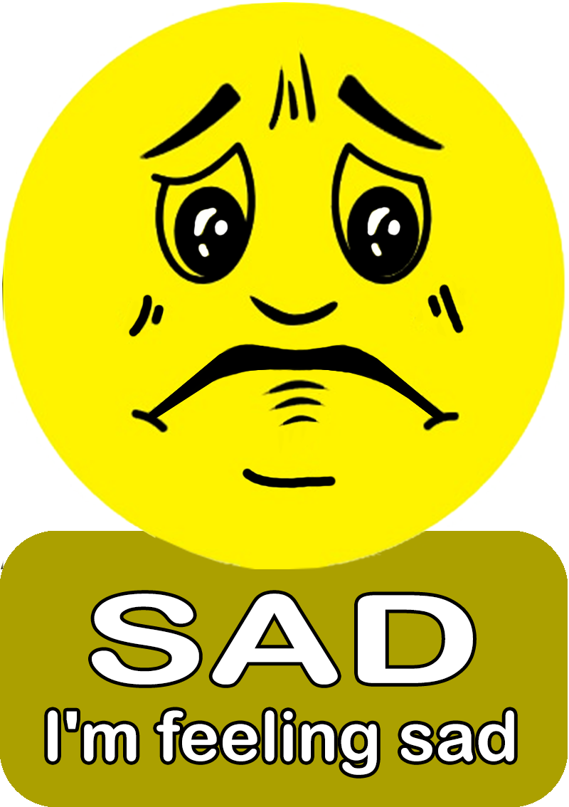 Download Transparent Sad Clipart - Sad Emotions Faces - ClipartKey