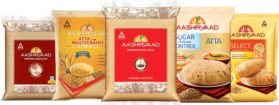 Download Aashirvaad Atta Types - ClipartKey