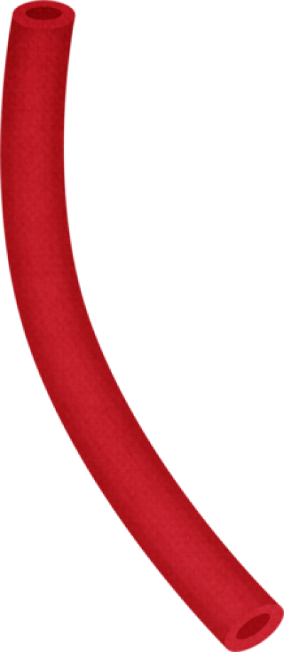 Download Red Water Noodle - Pool Noodle Transparent Background - ClipartKey