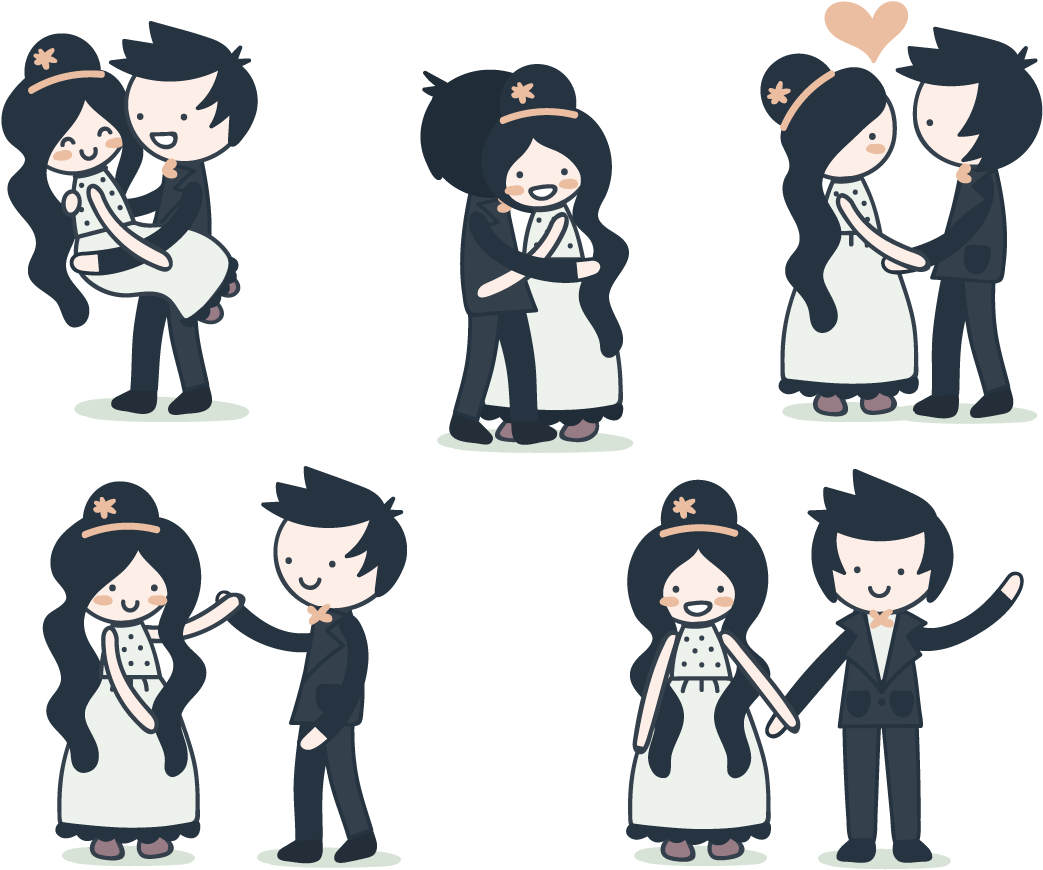 Download Significant Other Couple Cute Couple Vector Png Clipartkey