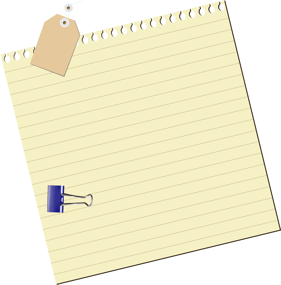 Download Notebook Background Png - Illustration - ClipartKey