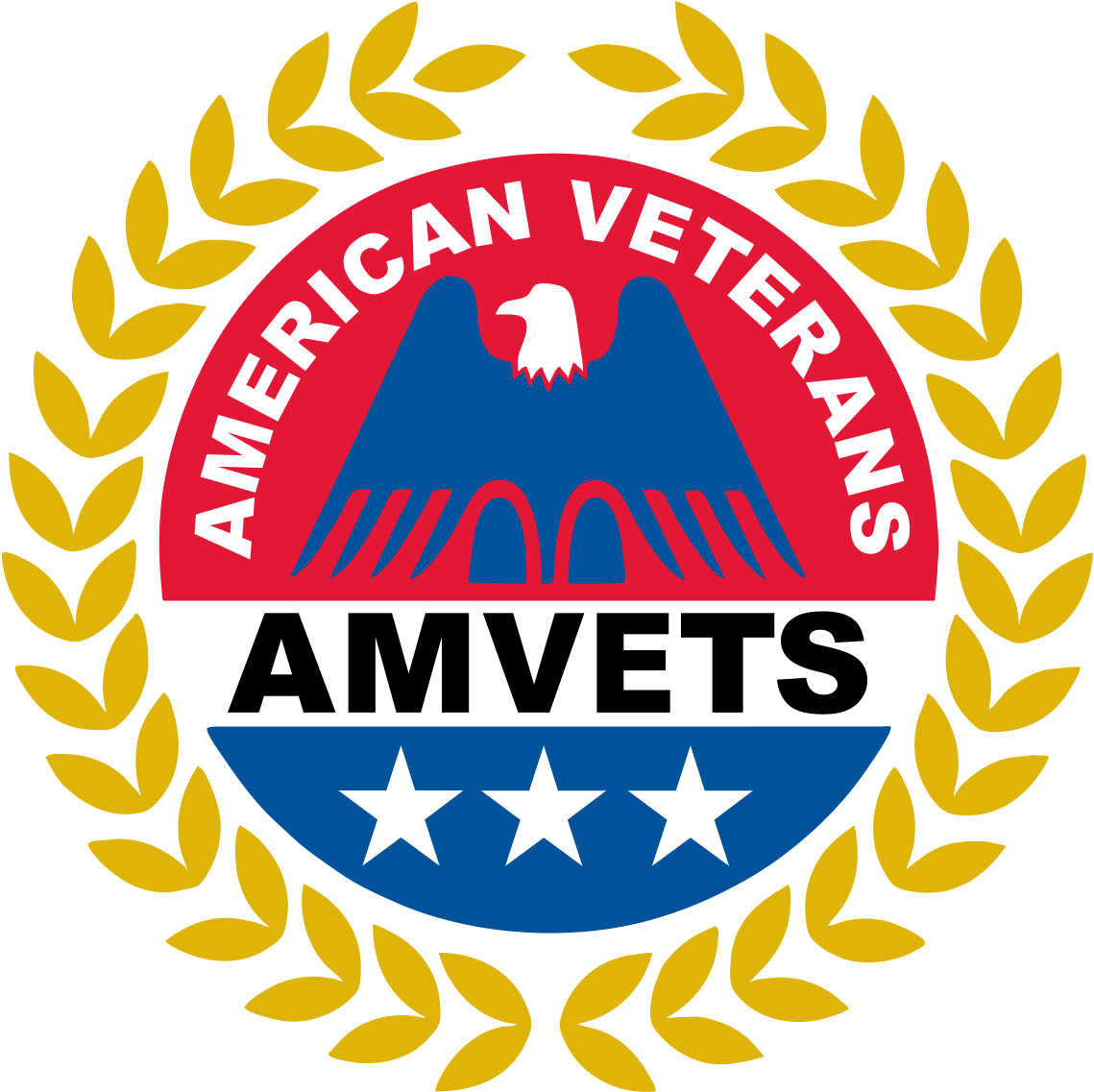 Download Clip Art Wikipedia - Amvets Logo - ClipartKey