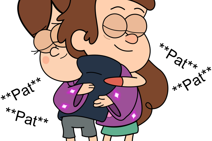 Download Gravity Falls Mabel And Dipper Hug - ClipartKey