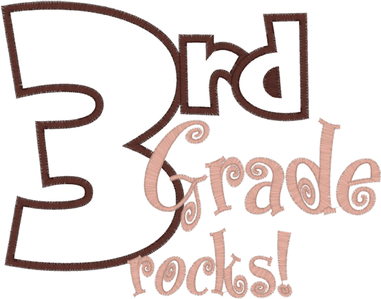 Download 3rd Grade Clip Art - Grade Rocks - ClipartKey