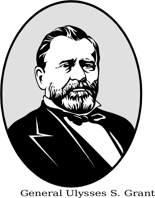 Download Ulysses S Grant Png - Illustration - ClipartKey