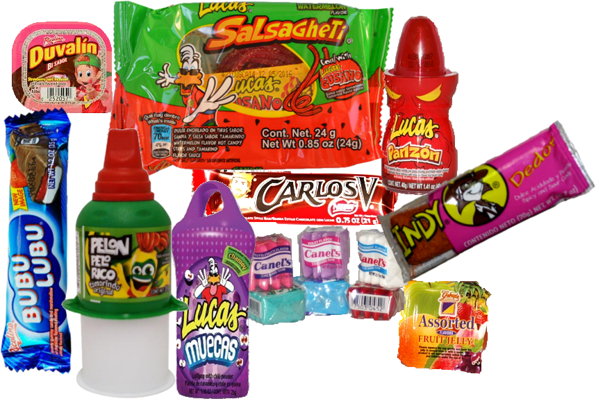 Download Mexican Candies Png - Mexican Candy Png - ClipartKey